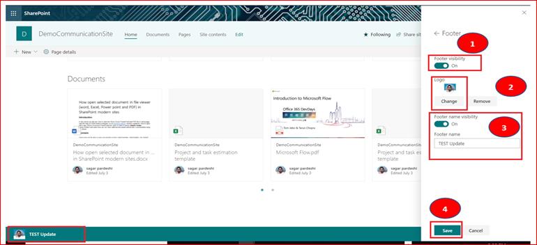 SharePoint Modern Communication Site Header Footer And Navigation Without Code TechNet SharePoint Modern Communication Site Header Footer And Navigation Without Code TechNet